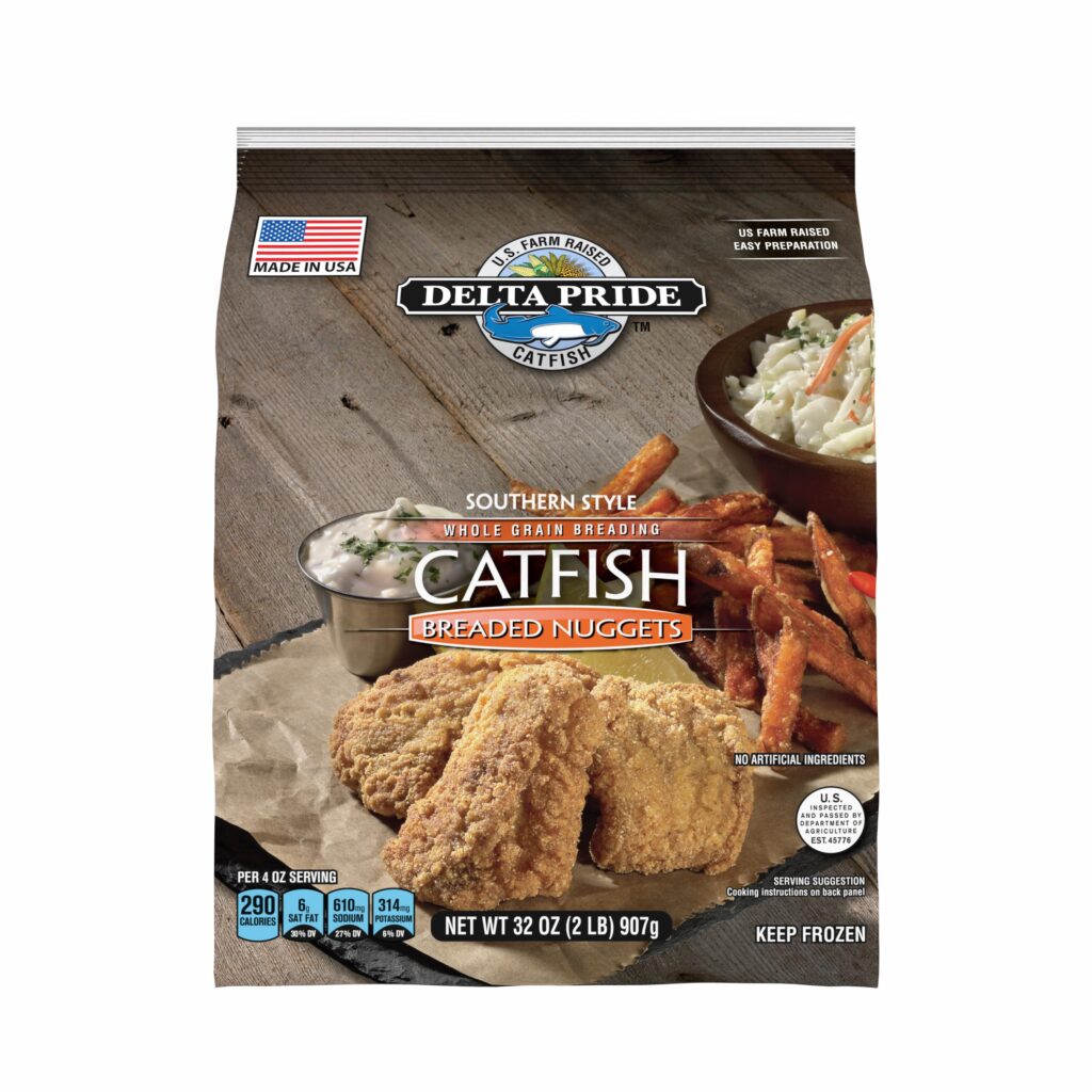 Catfish Random Nuggets IQF USA/F Delta Pride - Delta Pride