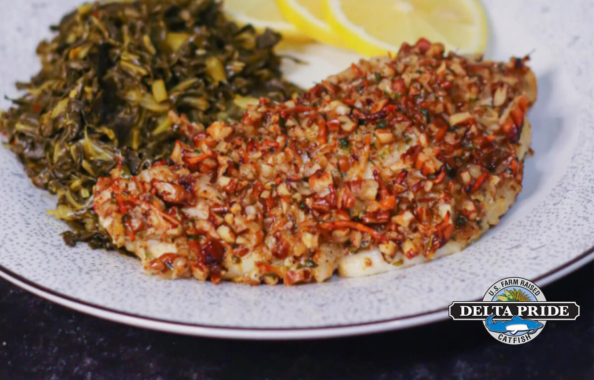 Pecan Crusted Catfish - Delta Pride