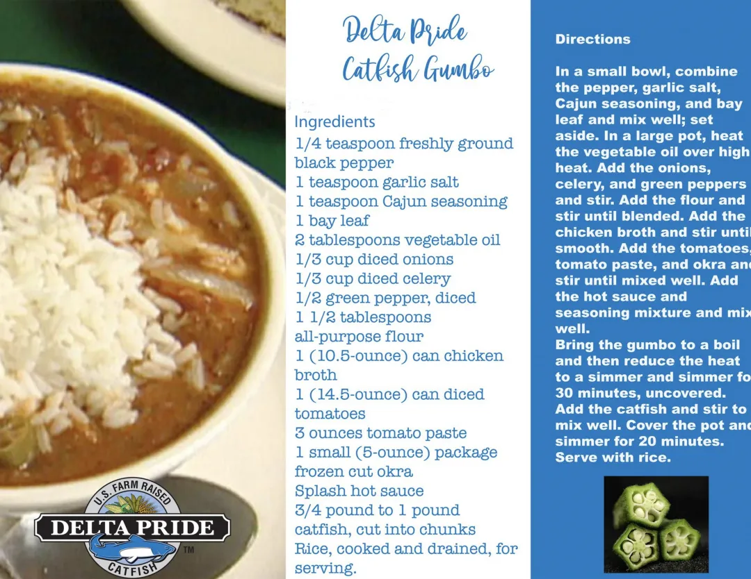 Delta Pride Catfish Gumbo - Delta Pride